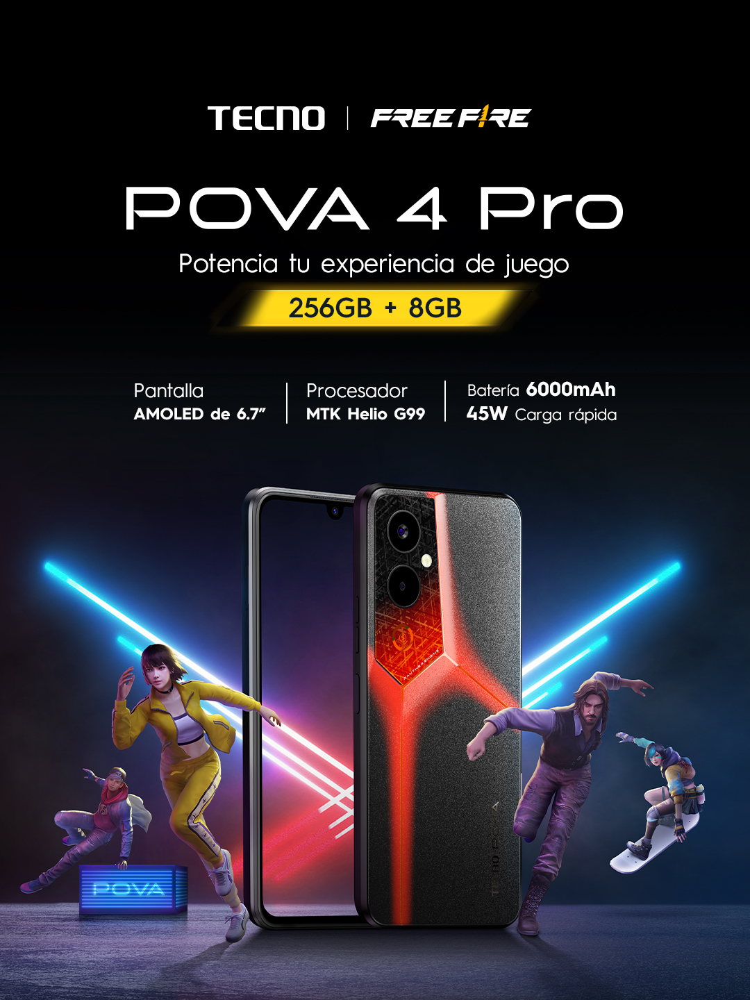 TECNO POVA 4 Pro (BO) - TECNO Smartphones